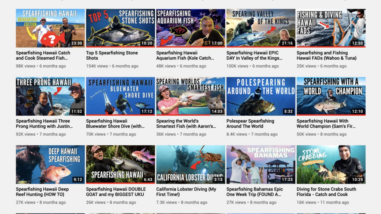 The Top Spearfishing YouTube Channels You Should Follow